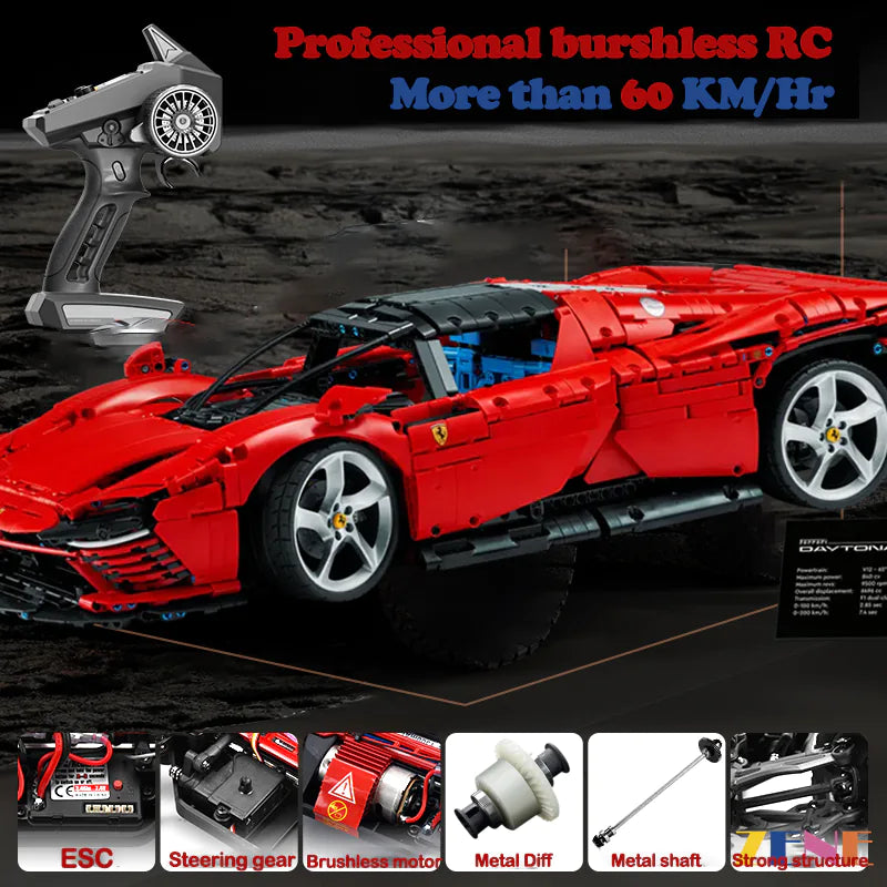 Power Functions Kit for LEGO Ferrari Daytona SP3 #42143 (High Performa