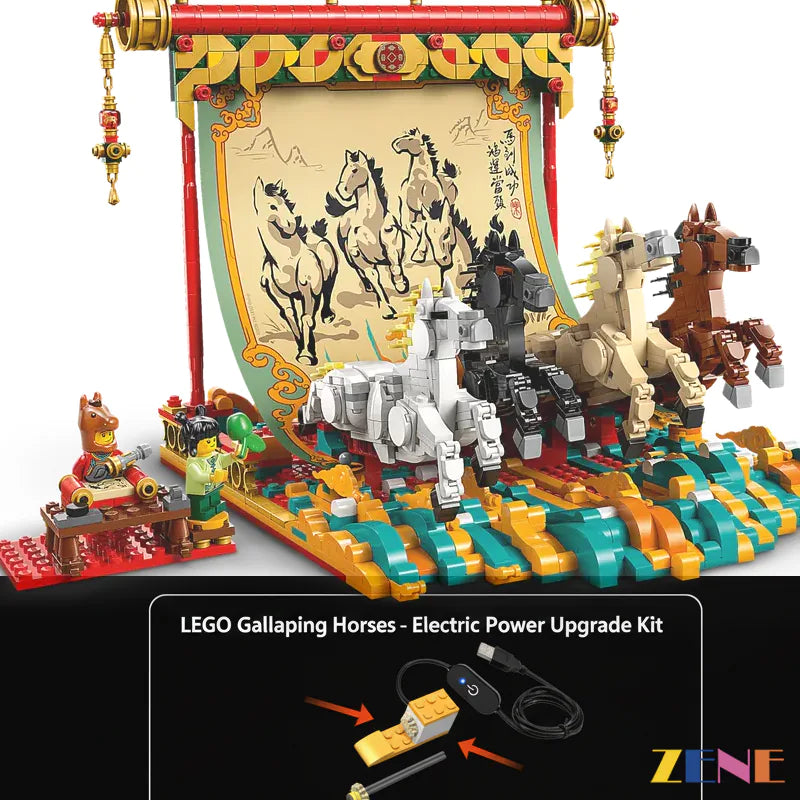Motorized Kit for LEGO Galloping Horses Canvas Power Functions #80119 ...